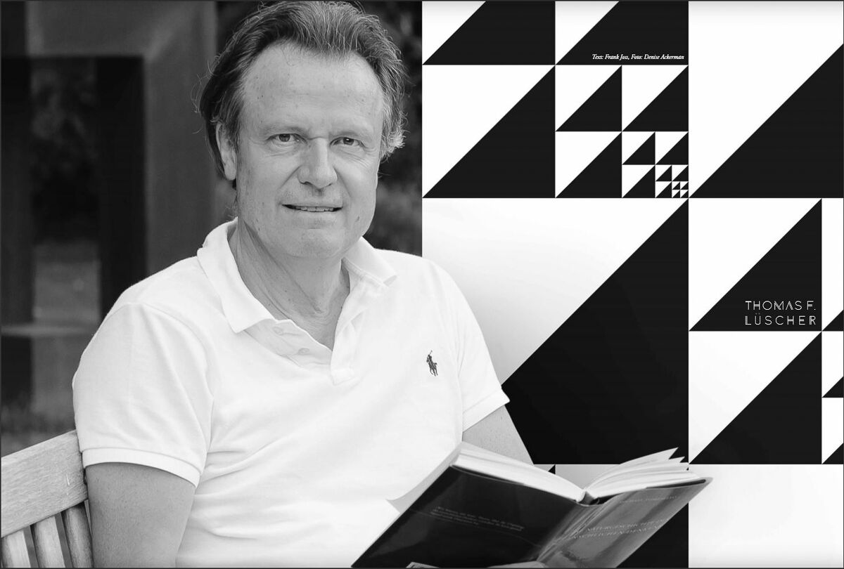 Portrait Prof. Th. Lüscher, Herzspezialist